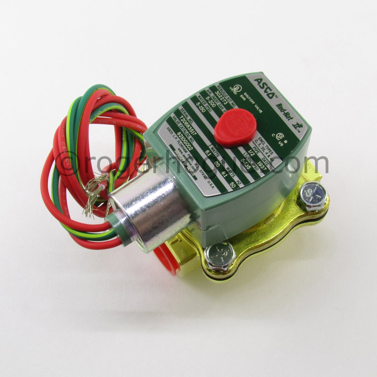 VALVES SOLENOIDES | Les Contrôles Roger Hogue Québec Inc.