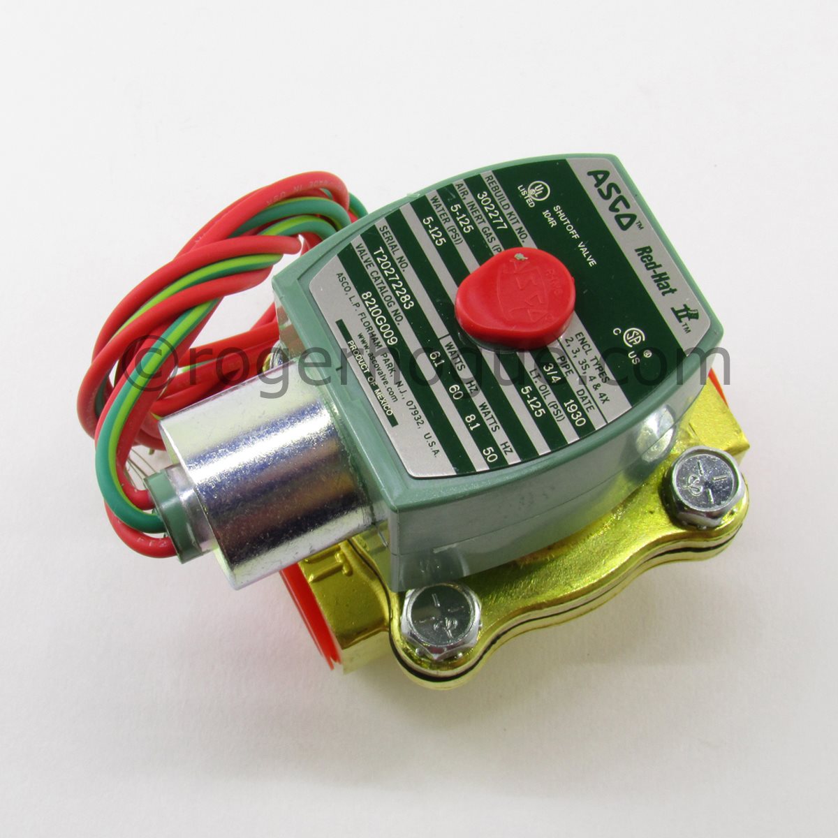 VALVES SOLENOIDES | Les Contrôles Roger Hogue Québec Inc.