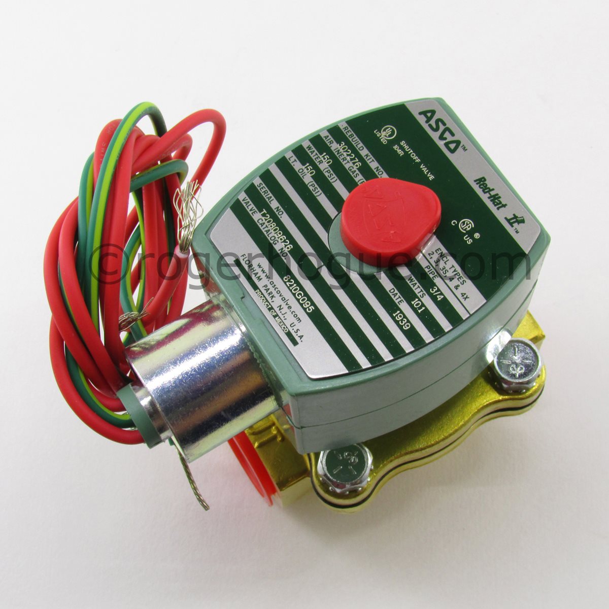 VALVES SOLENOIDES | Les Contrôles Roger Hogue Québec Inc.
