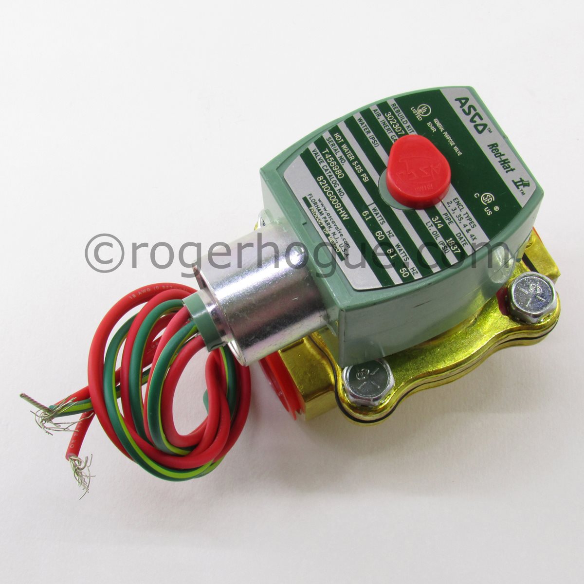 VALVES SOLENOIDES | Les Contrôles Roger Hogue Québec Inc.
