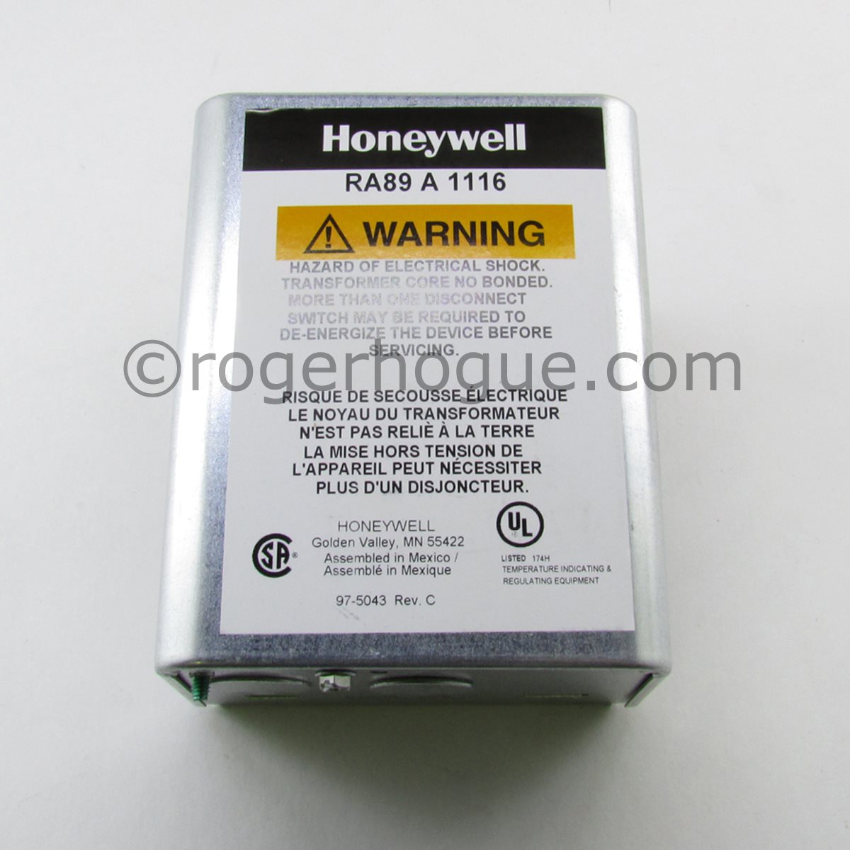 RA89A1116 | Les Contrôles Roger Hogue Québec Inc.